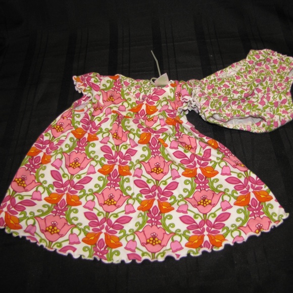 Vera Bradley | Dresses | Baby Girl Vera Bradley Floral Dress Diaper ...